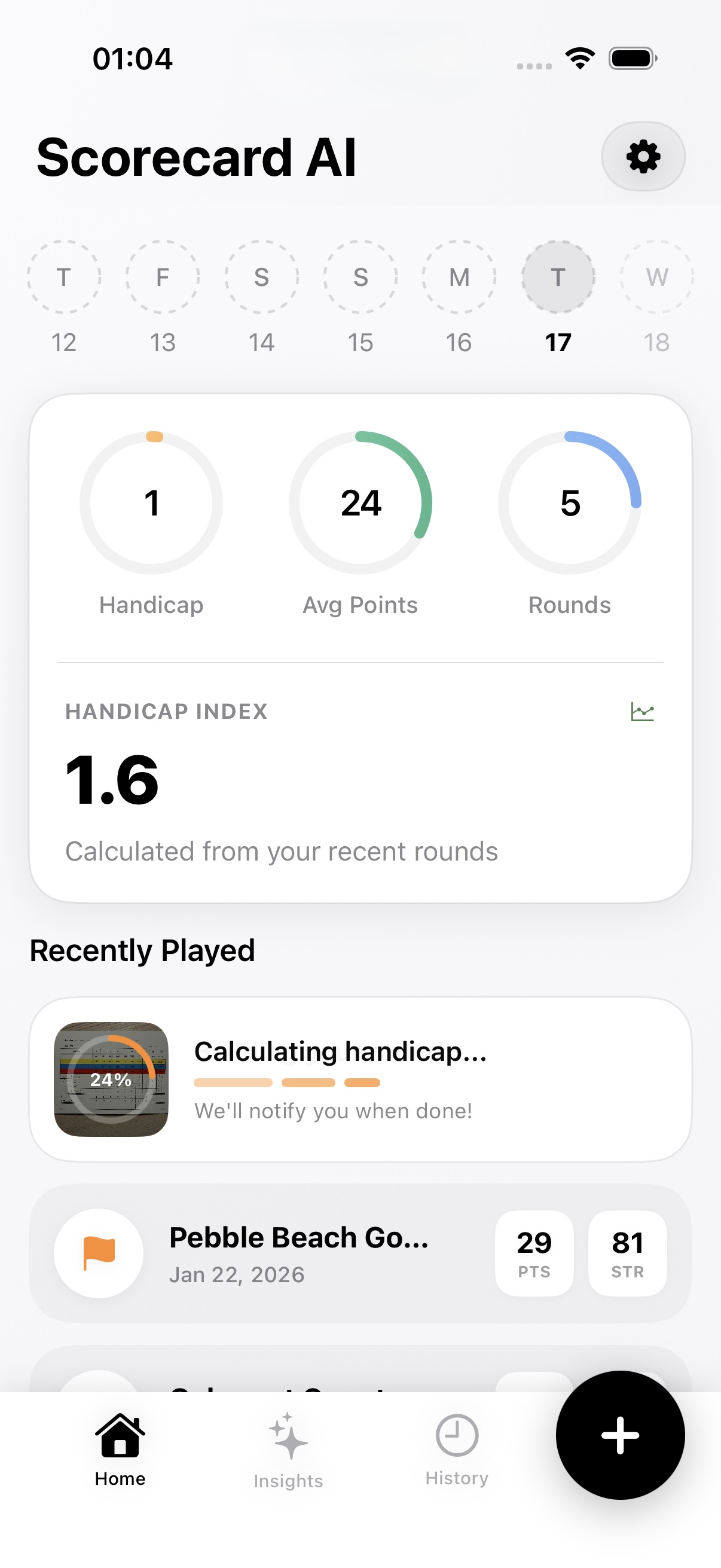 Scorecard AI | Golf Scorecard Scanner with AI Stats & Stableford Calculator